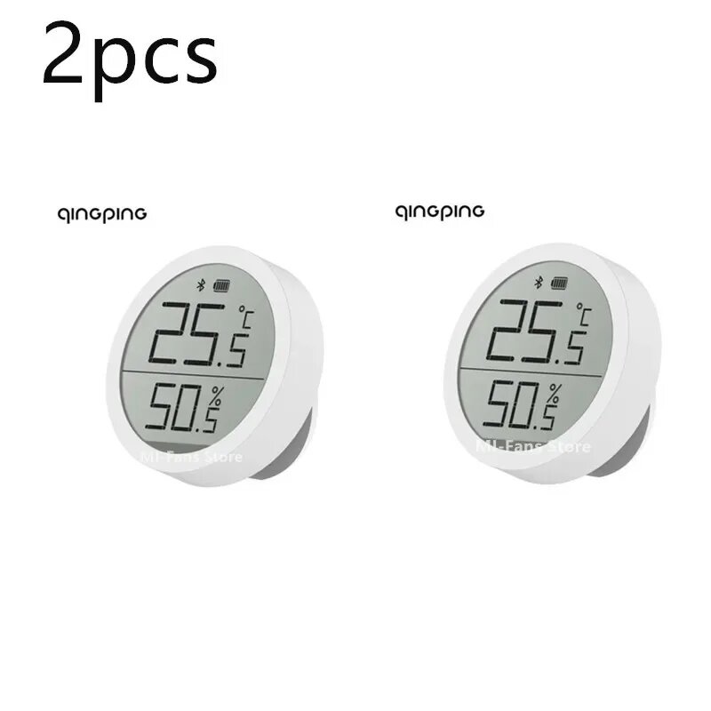 Cleargrass Qingping Smart Bluetooth датчик температуры и влажности Lite для Xiaomi 2pcs