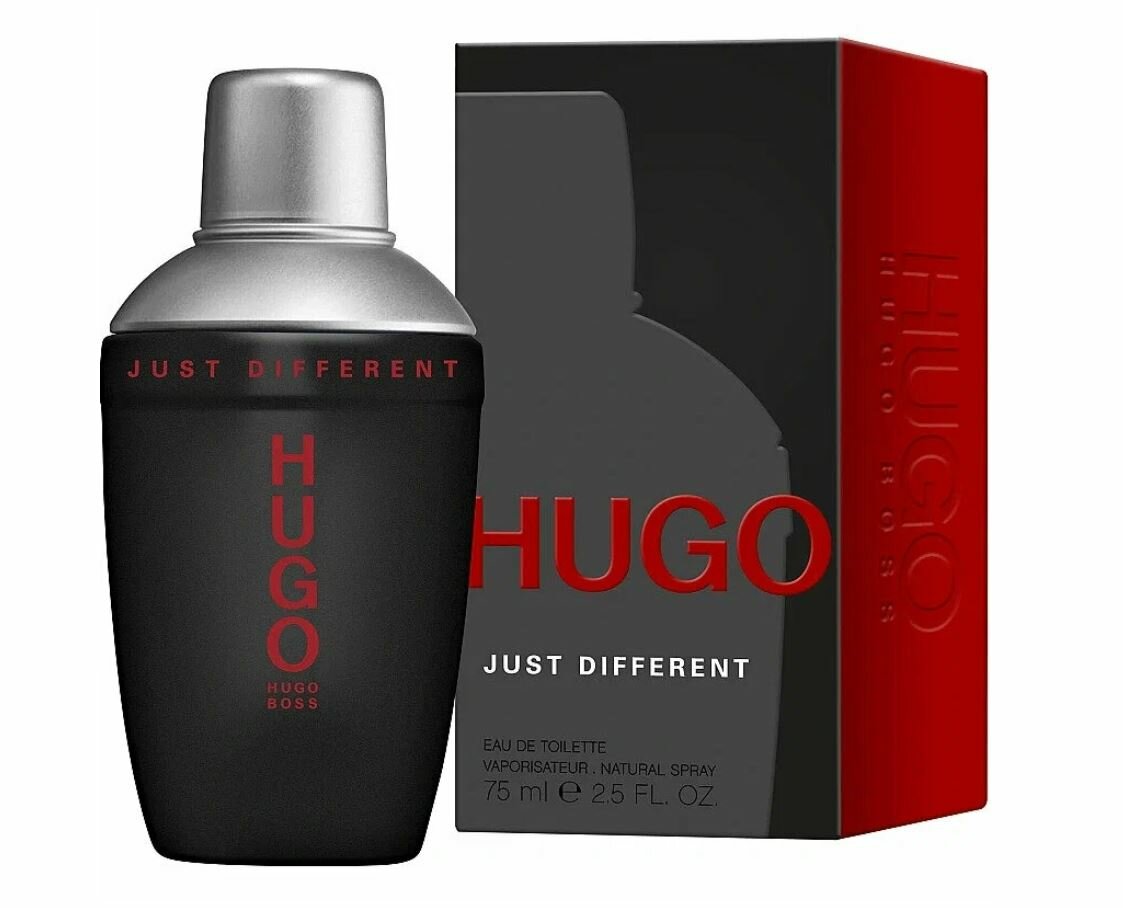 Туалетная вода Hugo Boss Just Different, фужерная, мужская, 75 мл