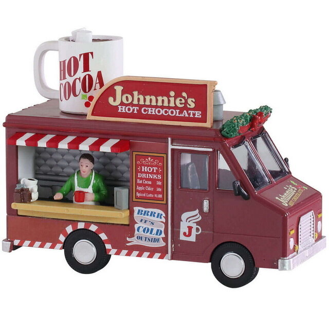 Фигурка Фудтрак Джонни на ежегодном фестивале Рождества 15 см, Lemax, 93442-lemax