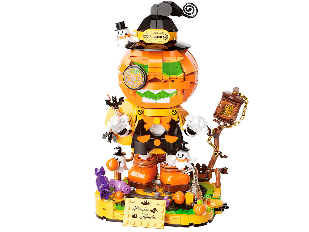 Конструктор JAKI AK108 Конструктор Монстр из тыквы