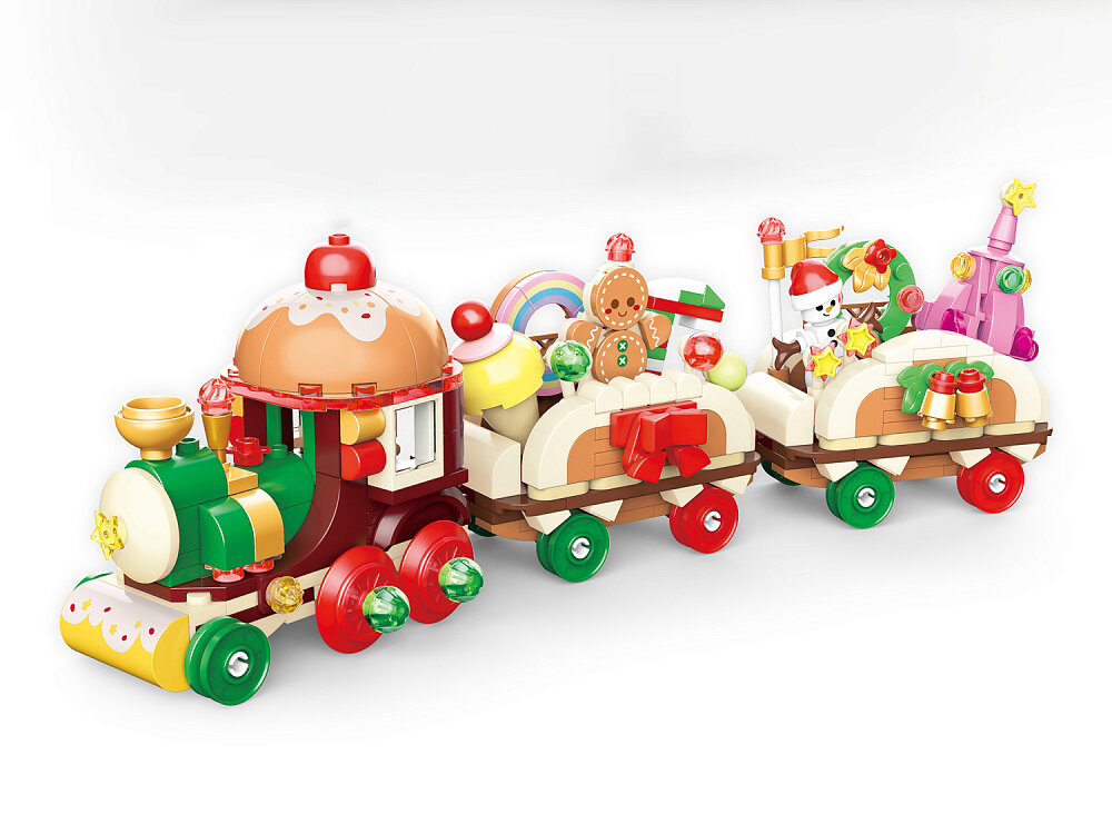 Конструктор JAKI JK5119 Конструктор Рождественский экспресс