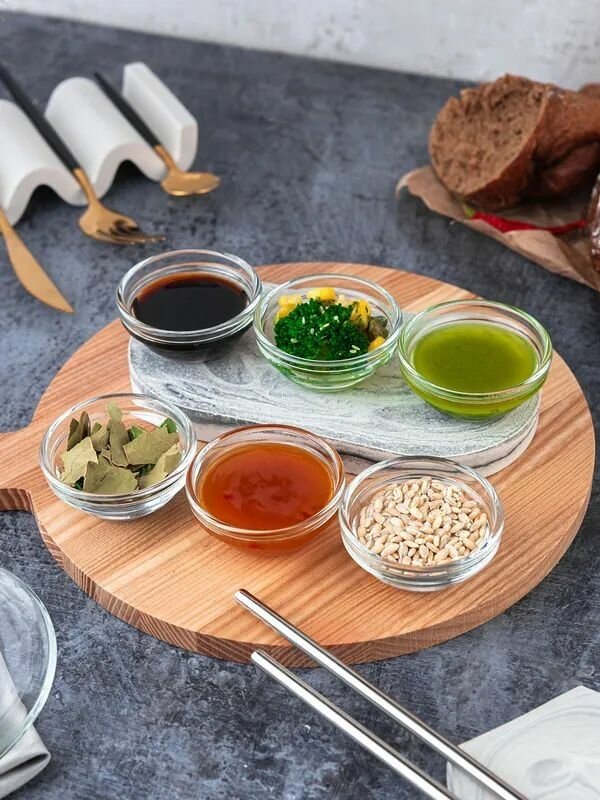 Соусник, диаметр 6 см, 6 шт