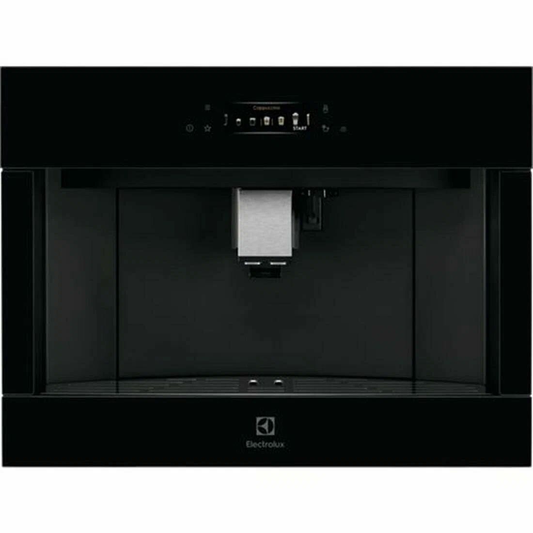 Встраиваемая кофемашина ELECTROLUX KBC85Z автоматическая, сенсорное управление черный
