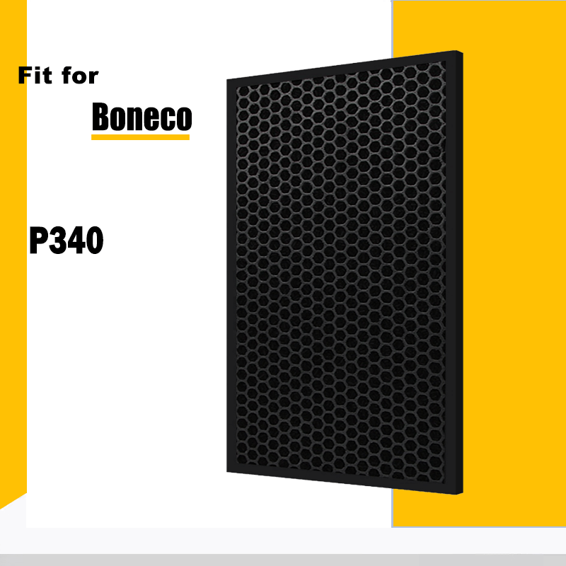 HEPA фильтр угольный 397*217*38mm для воздухоочистителей Boneco P340