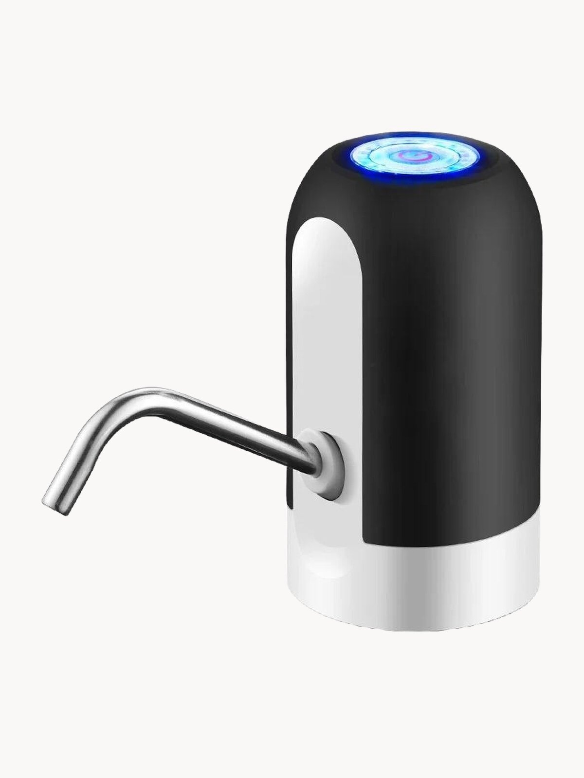 Электрическая помпа для воды на бутыль 19 л с аккумулятором и USB‑зарядкой