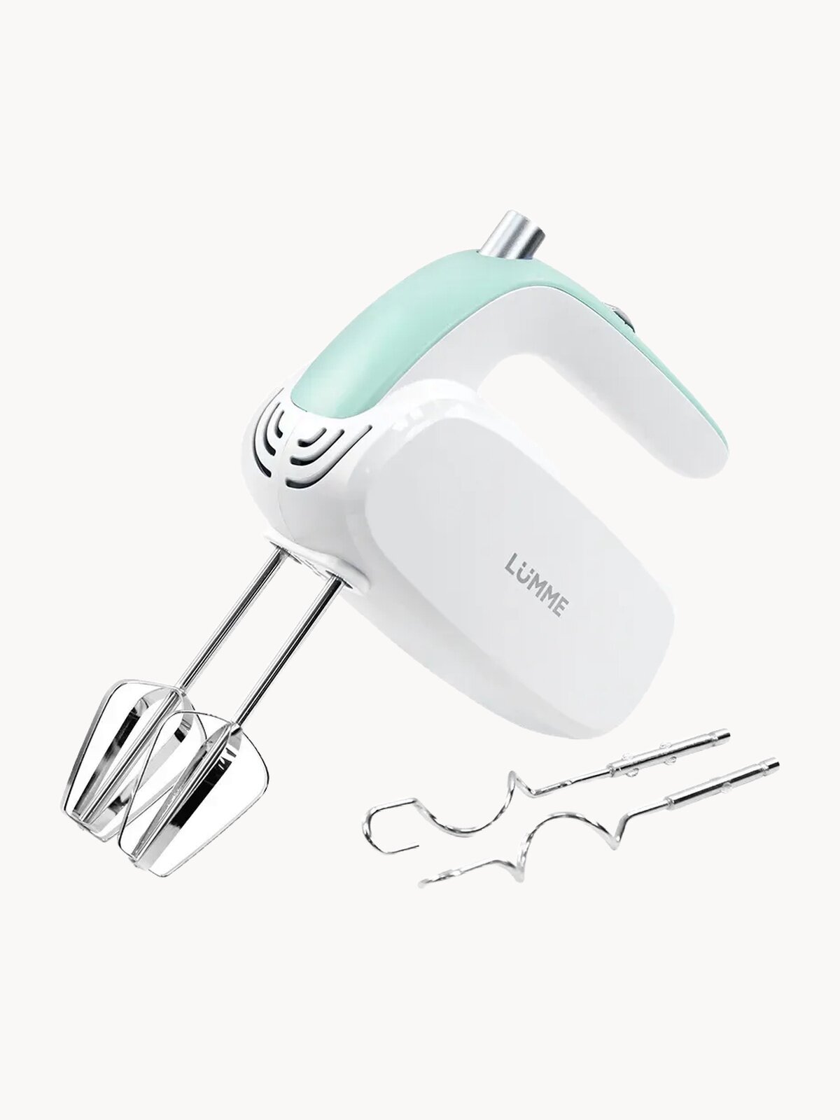 Миксер ручной LUMME LU-MX1878A светлая яшма , 5 скоростей, 500Вт, кнопка отсоединения