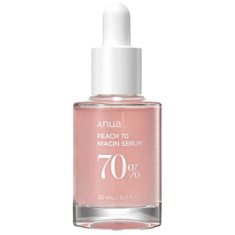 Сыворотка с персиком для гладкой и сияющей кожи Anua Peach 70% Niacin Serum, 30 мл