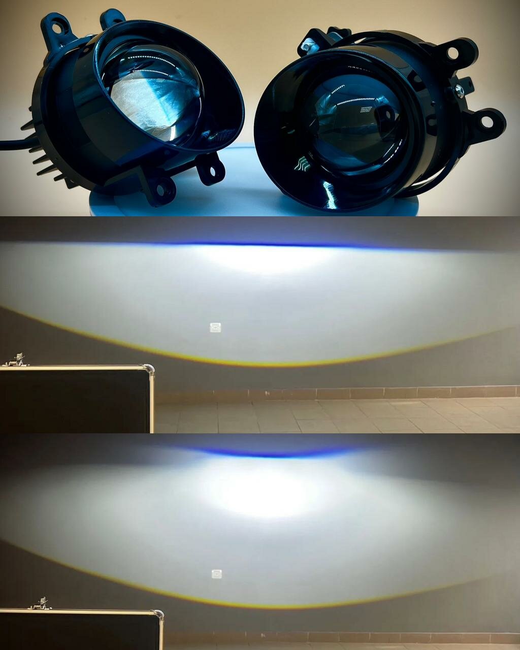 Лед Птф фары светодиодные для Toyota Vitz 2005-2020 XP90 XP130 - Ближний / Дальний - 50W / 5000K / Противотуманки - Тойота Лексус / Тойота Витз