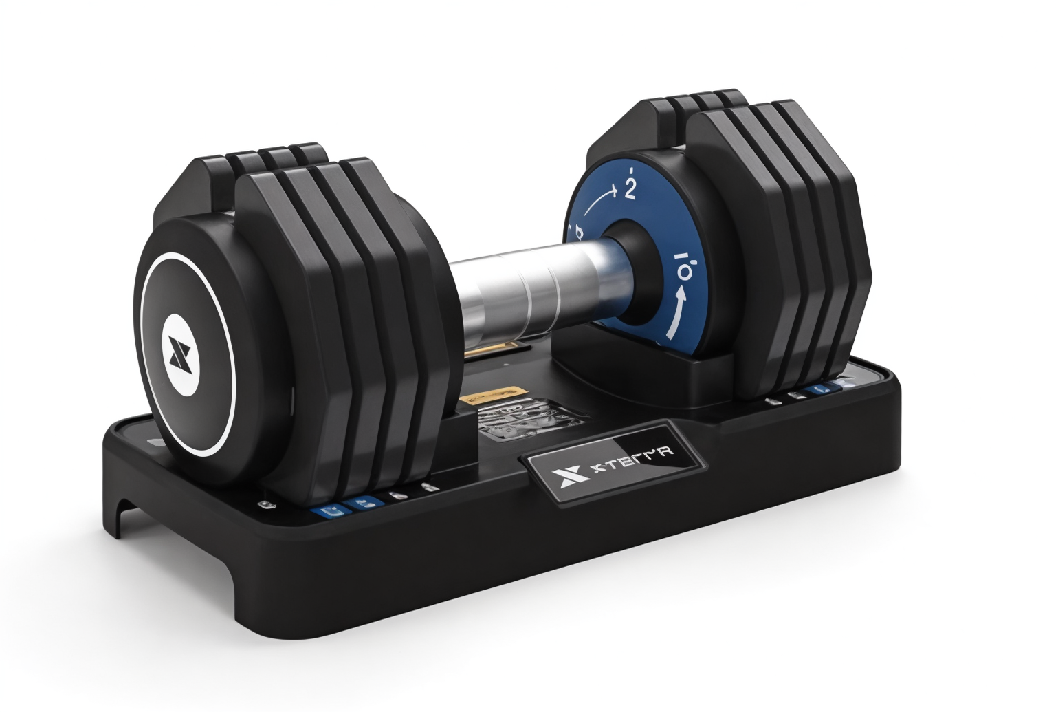 Гантель регулируемая XTERRA Fitness для силовых тренировок, от 2 до 10 кг