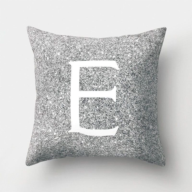 Подушка с эффектом розового золота для стильного декора дивана, 45 см