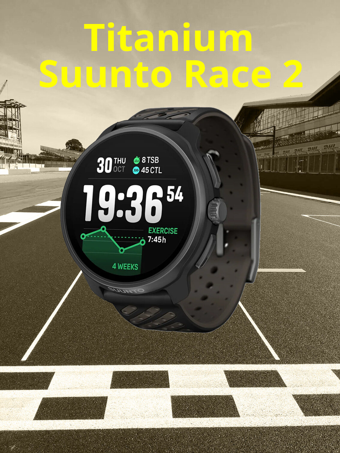 Часы SUUNTO RACE 2 Titanium Black