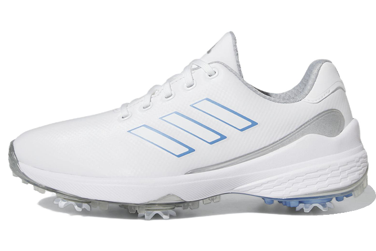 Гольф-обувь женская Adidas ZG23 Cloud White Blue Fusion Met. Silver Metallic, белые 40 EU