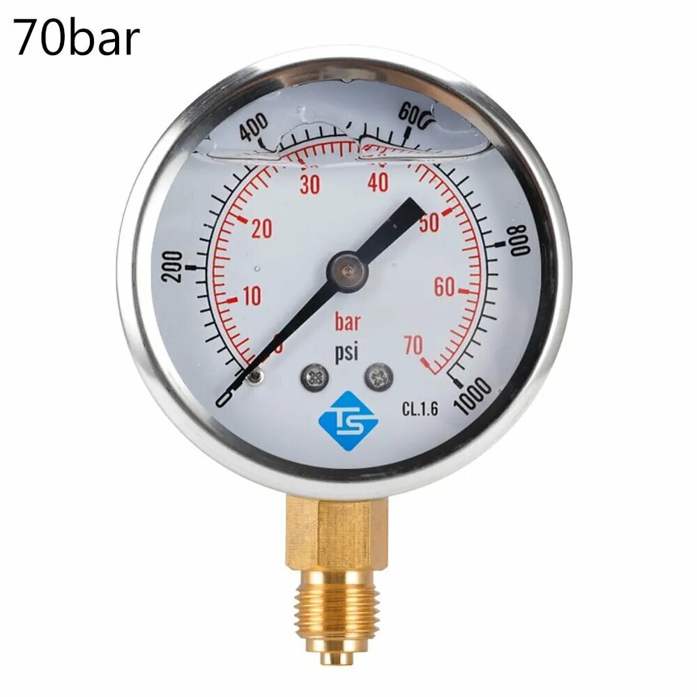 Гидравлический манометр 1/4 BSP, 70 бар