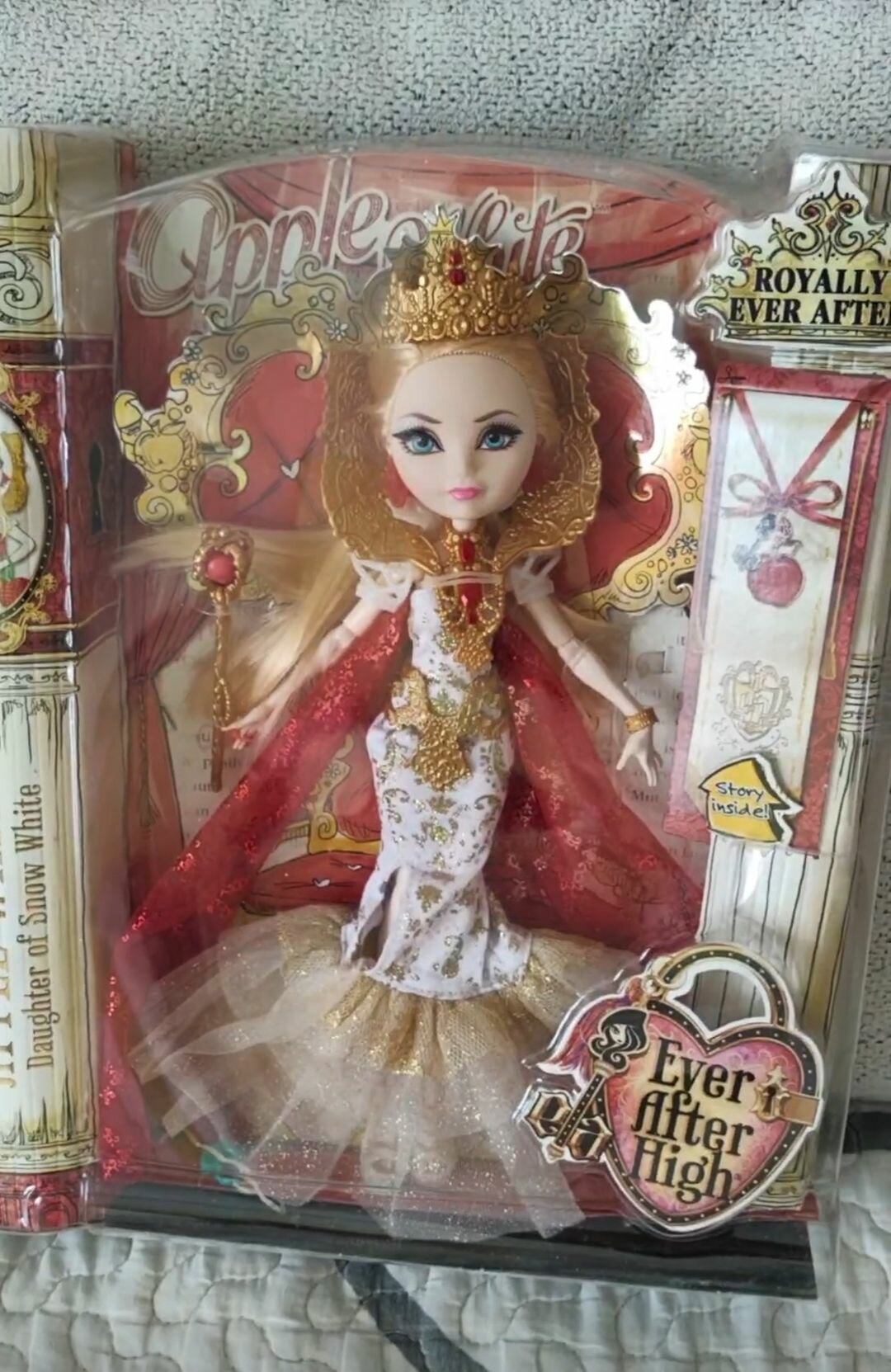 Ever After High-S1 Малые скульптуры, Подарок коллекционера (Вышло из печати), Mattel