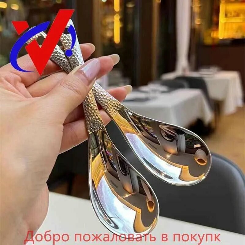 Ложка столовая 1 предм. серебристый