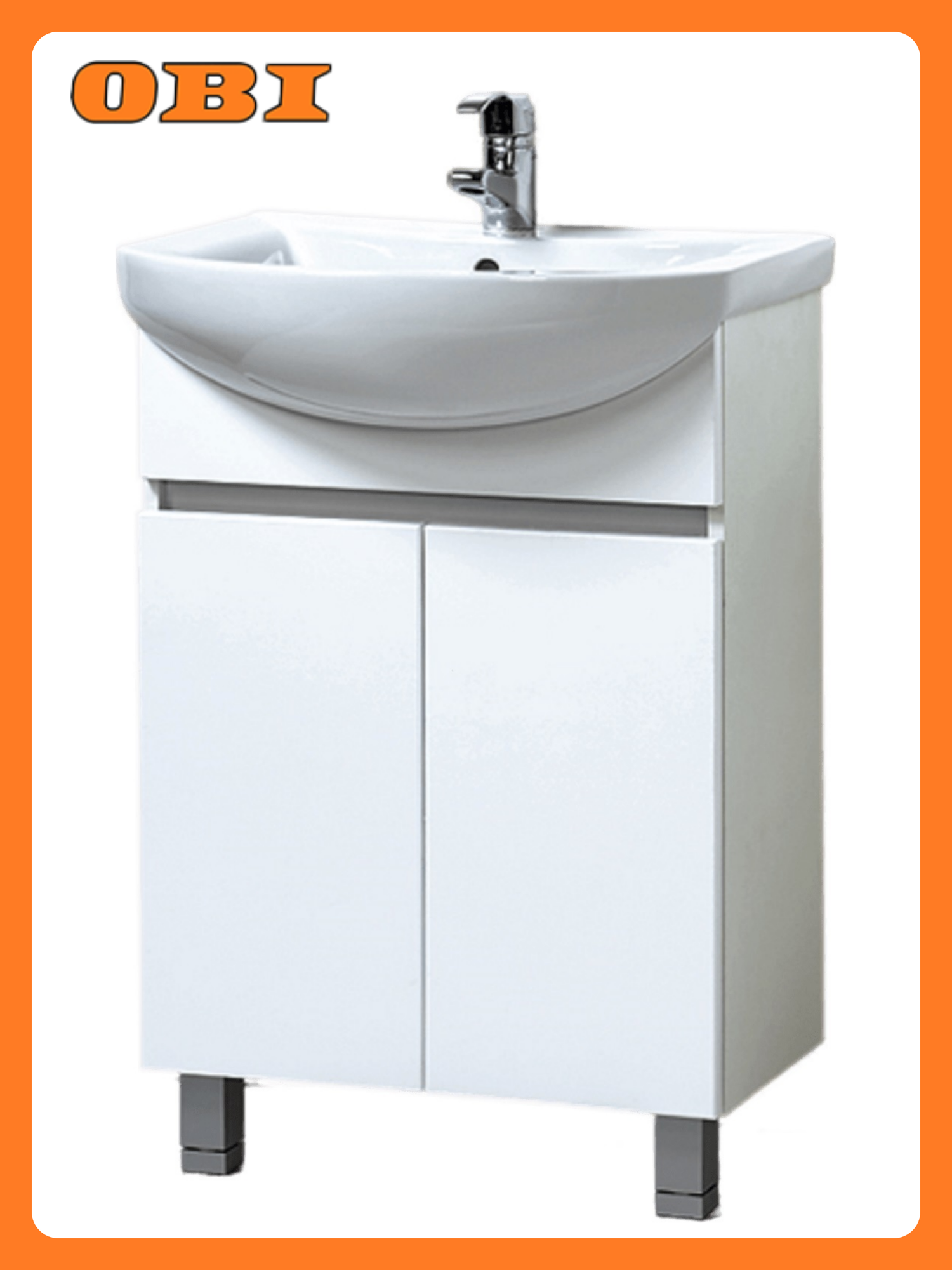 Тумба Акваль Афина 60 N Фасад МДФ