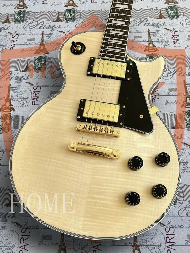 GIBSO Электрогитара электрогитара/гитара для начинающих 6-струнная, корпус Махагони 39"