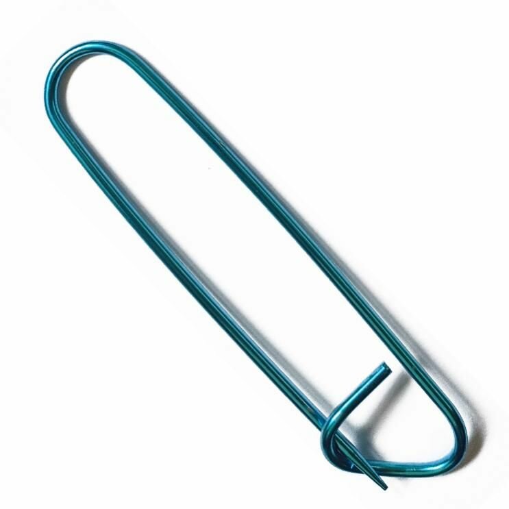 Булавка для вязания вспомогательная петлесъемная 12см