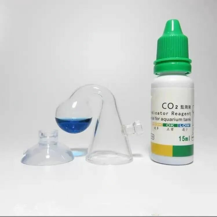 Комплект Дропчекер+Индикатор 15mL (индикатор CO2 в аквариуме)