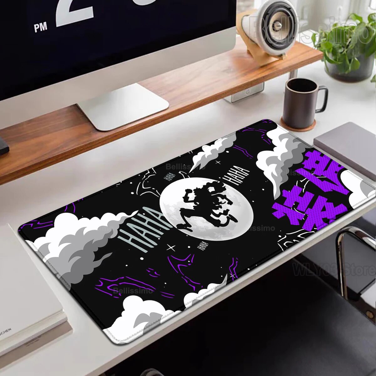 Anime Mouse Pad Laptop Keyboard Rug HD Gaming Mousepad PC one piece Luffy Desk Mat Cool Play Mat Extended Gamer Cabinet Tablemat
