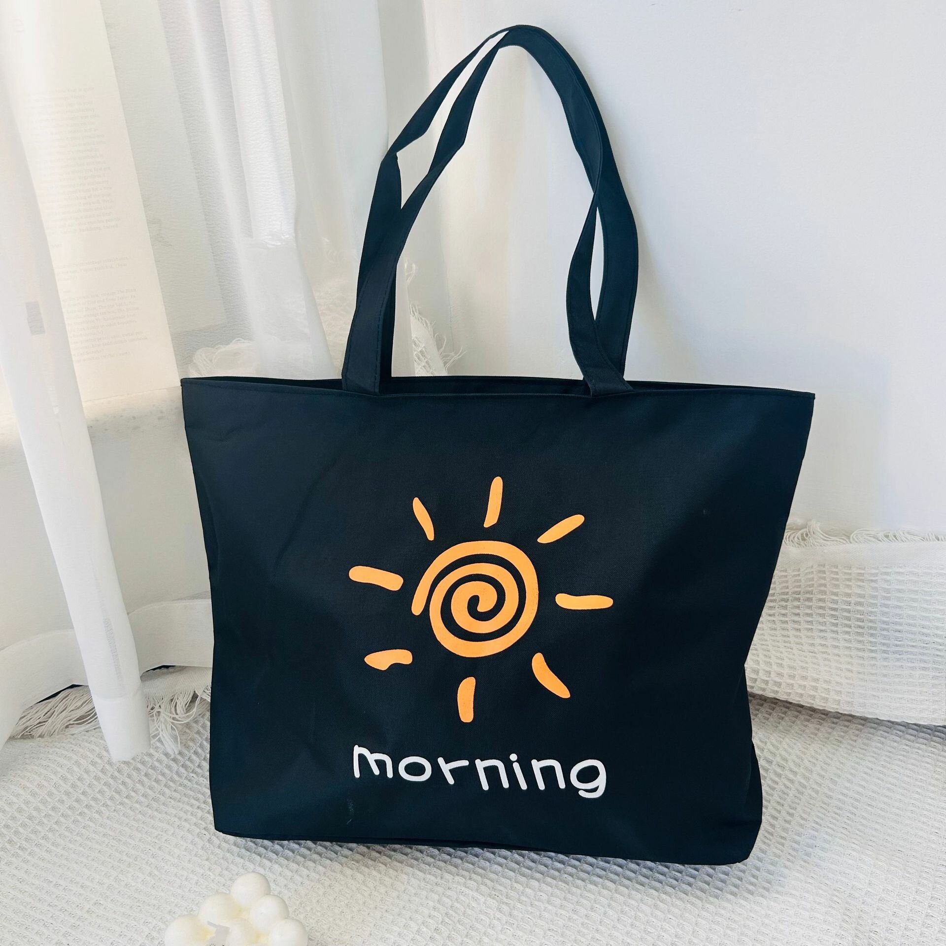 Высококачественные женские сумки для покупок, художественные холщовые сумки, сумки в европейском и американском стиле, модные сумки в стиле преппи — набор из 3 штук.