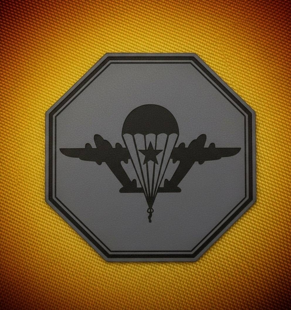 Титановый Патч Шеврон на липучке "ВДВ - Десант"