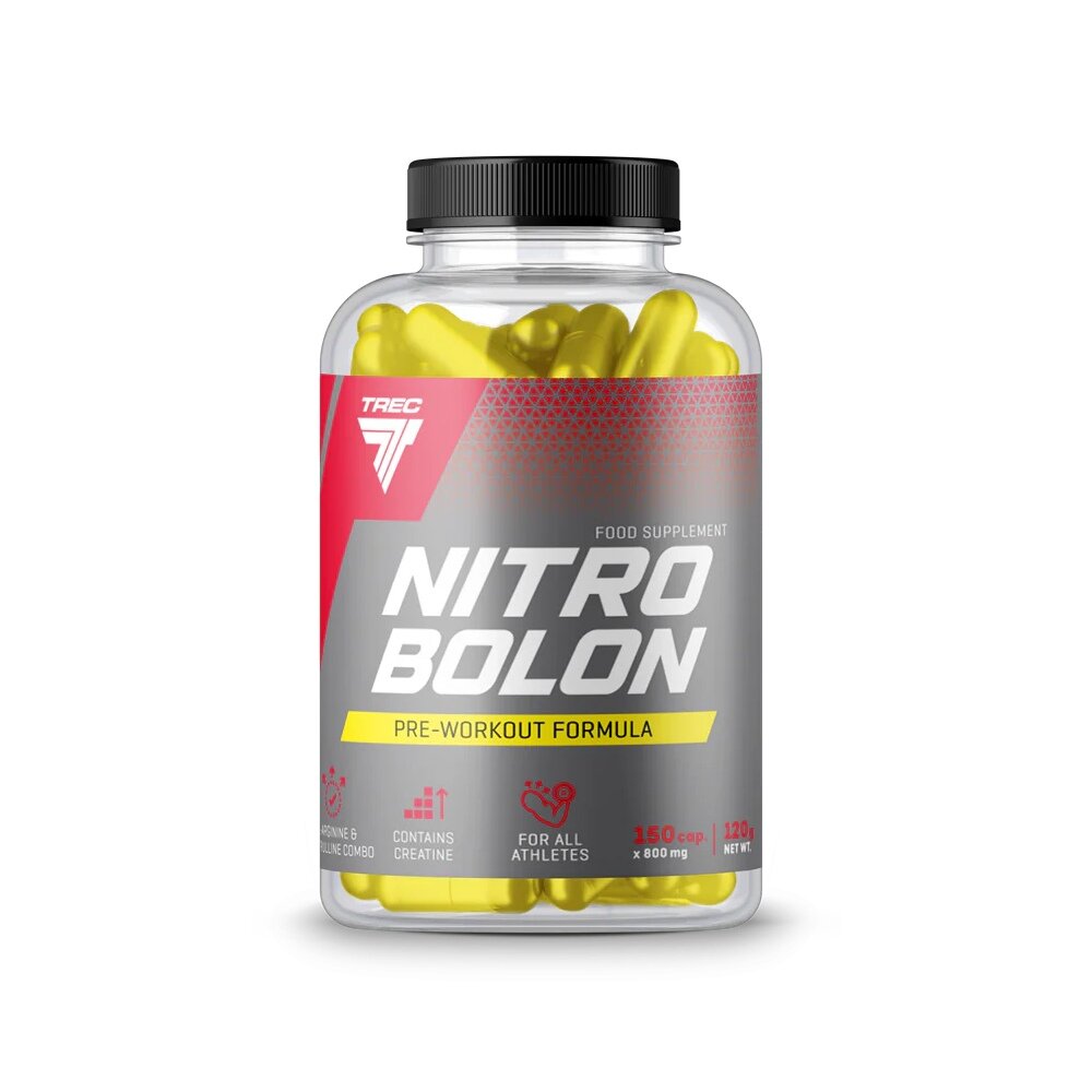 Предтреник Trec Nutrition Nitrobolon, 150 капсул