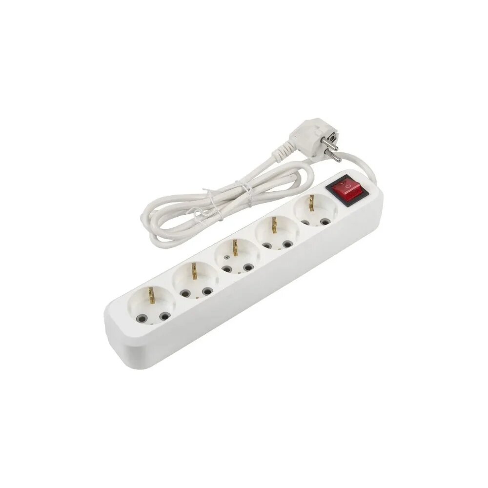 Удлинитель General Lighting Systems 470111, 5 розеток, 10 м, IP20
