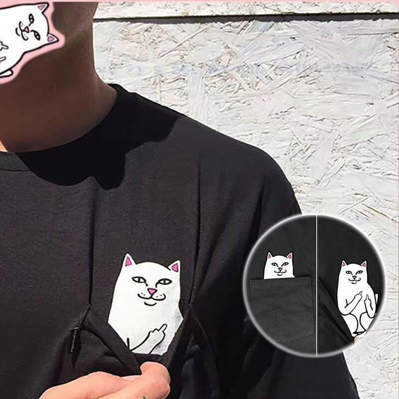 Футболка с принтом ripndip рипндип