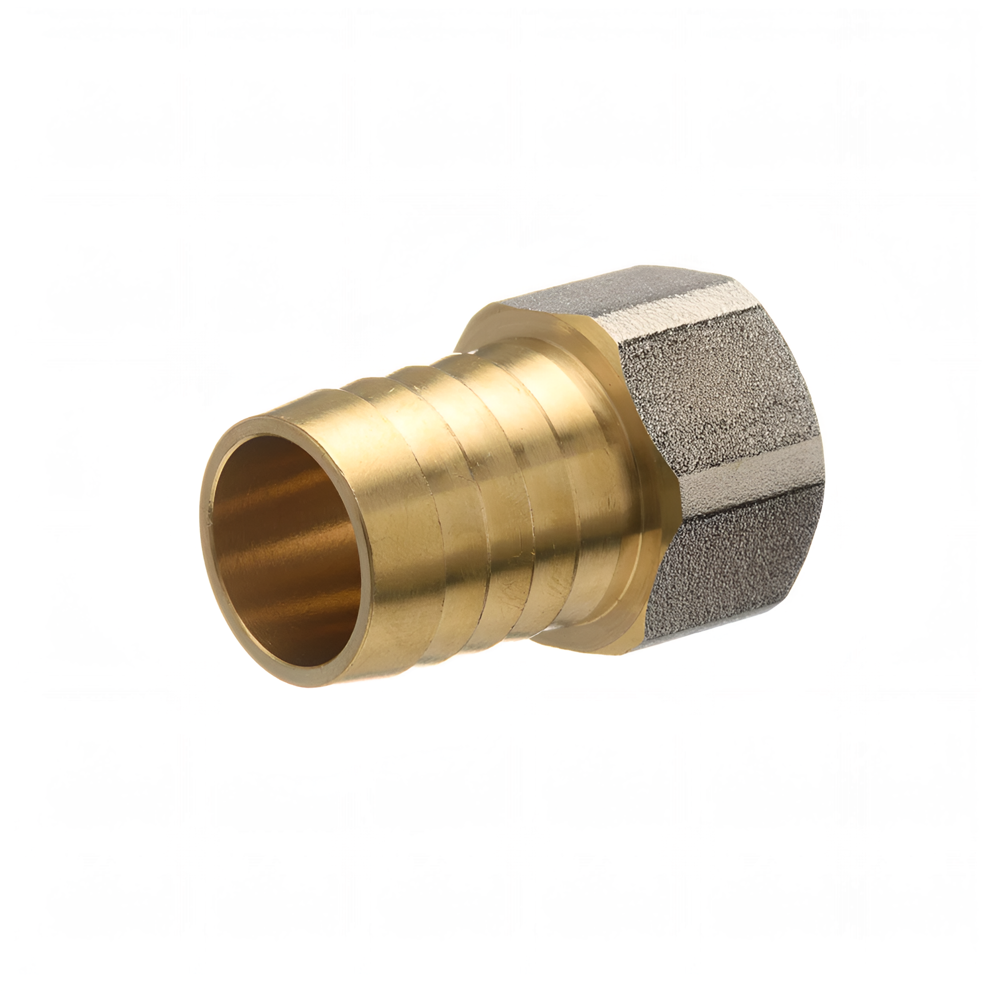 Фитинг для труб резьбовой Штуцер для шлангов 1/2"х16мм" вн. TST