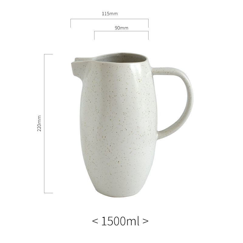 ⭐Кувшин для холодной воды Sanshijia в ретро стиле, чайник, керамический кувшин для воды, кипятильник, домашний кувшин для холодной воды, хранилище воды⭐