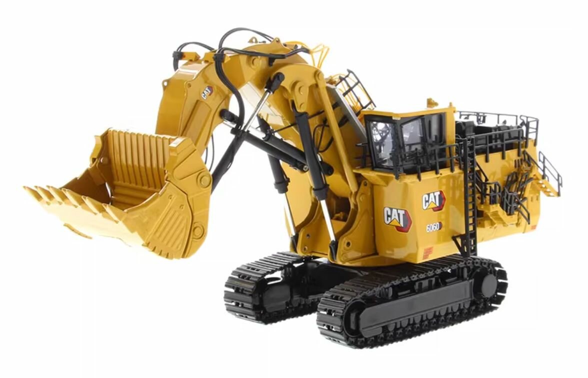 Лимитированная модель карьерного экскаватора Caterpillar 6060 FS в масштабе 1:87, металлический сплав, DM 85651