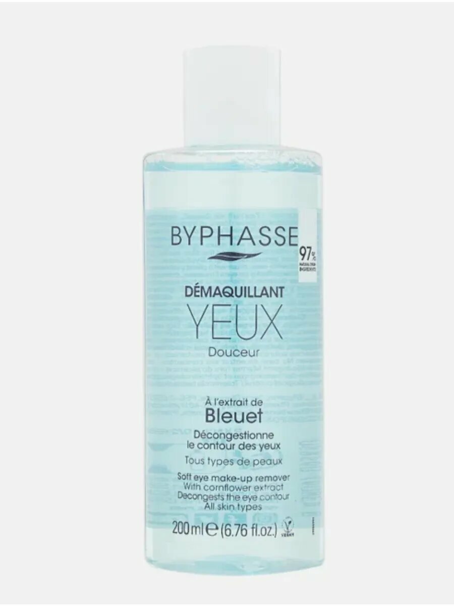 Средство для снятия макияжа с глаз BYPHASSE cornflower extract