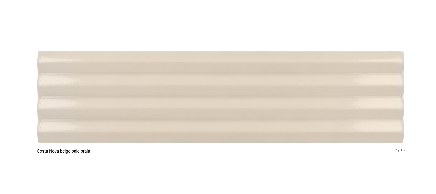 Плитка Equipe COSTA NOVA PRAIA BEIGE PALE 5x20см, 42шт (0.42м2)