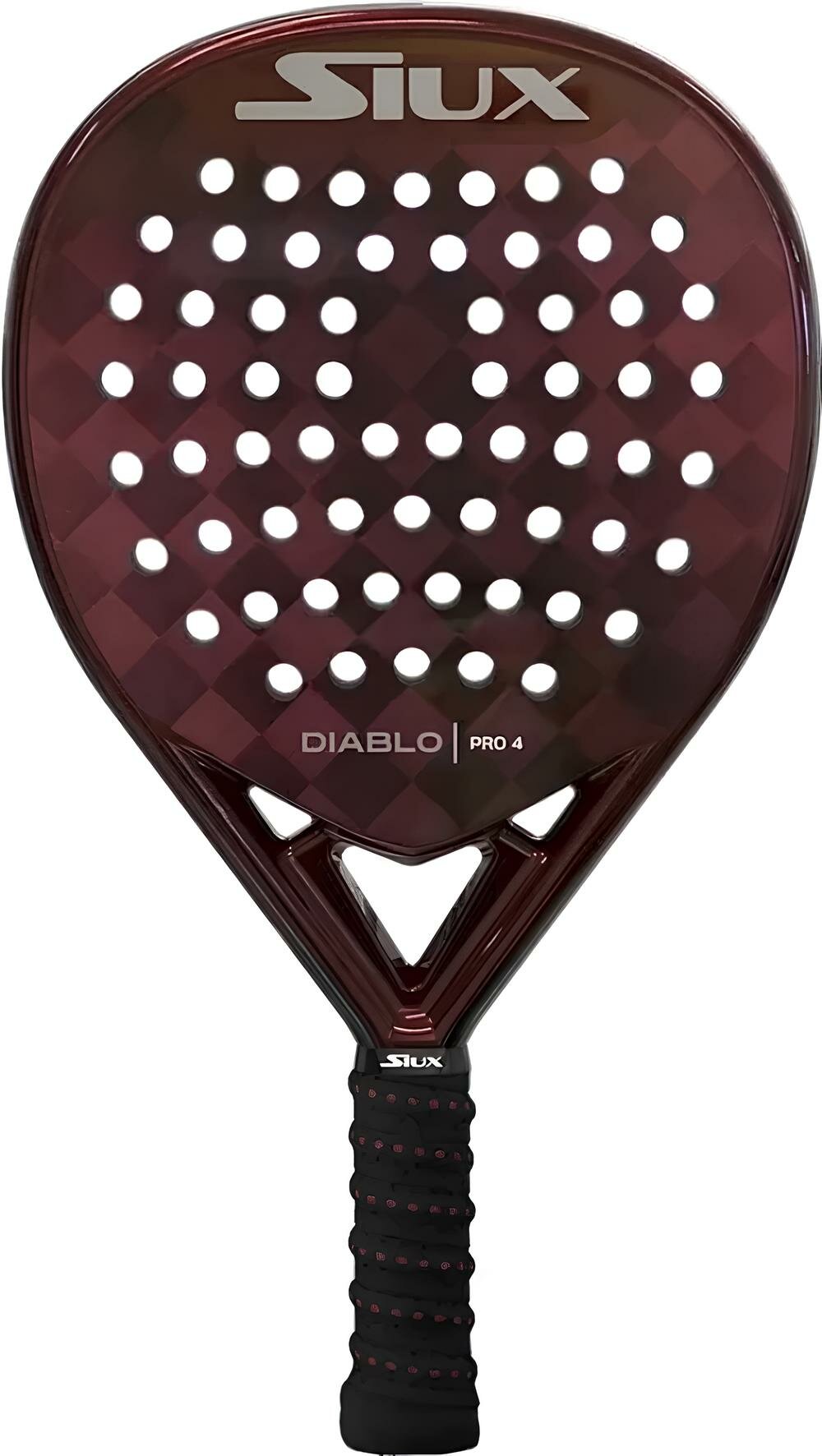 Ракетка для падел тенниса Siux Diablo Pro 4 2025 By Tino Libaak Коричневый