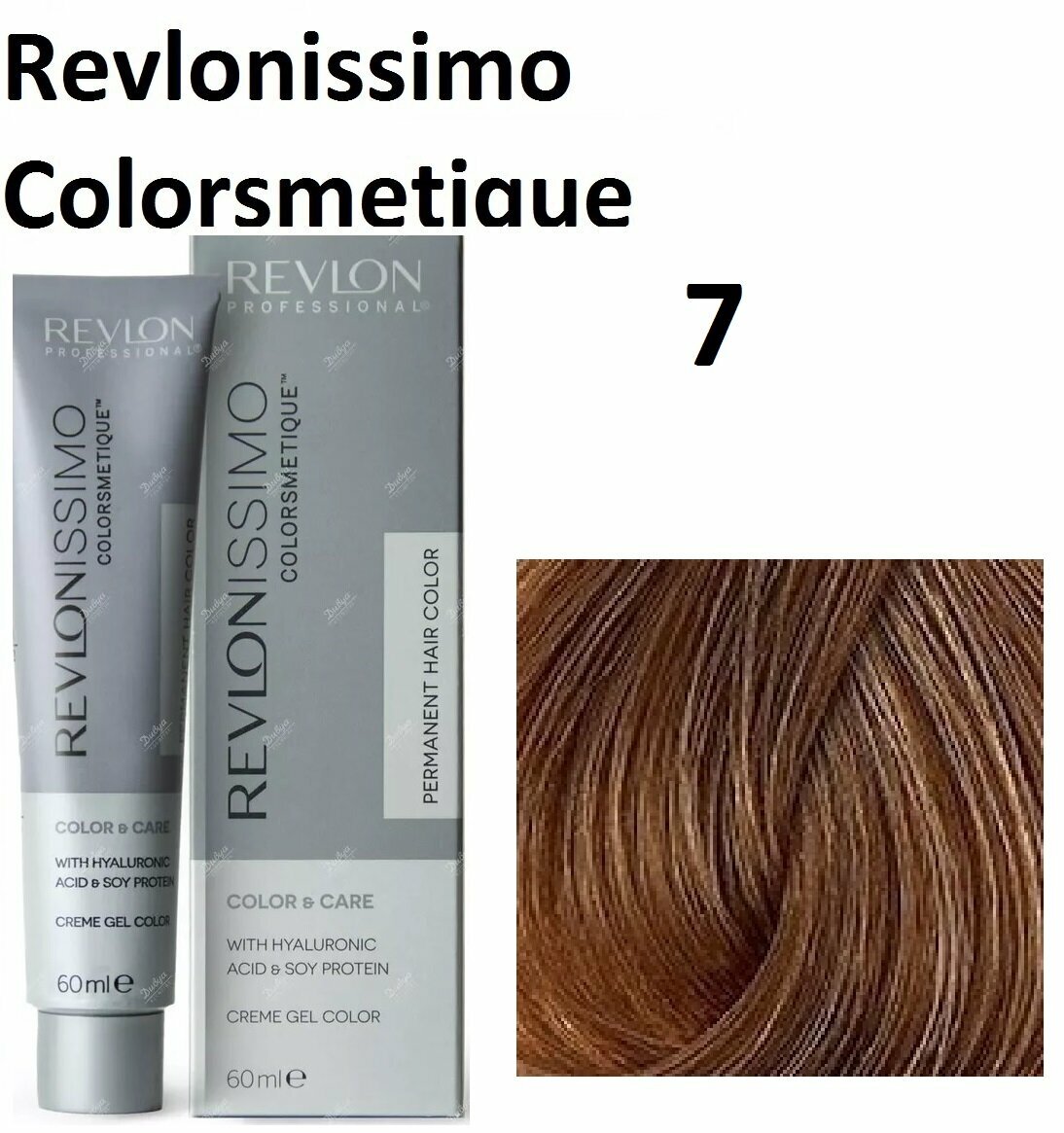 Revlon 7 Revlonissimo Colorsmetique Краска для волос Средний блондин 60 мл