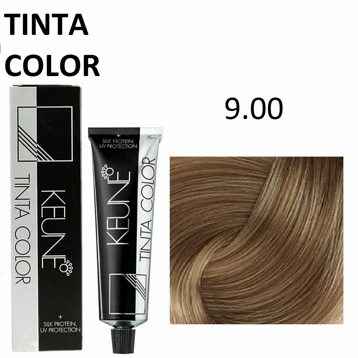 Keune Tinta Color 9.00 стойкая краска для волос, Очень Светлый Блонд Плюс 60 мл