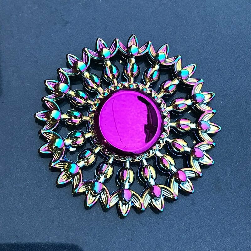 Металлический антистресс-спиннер 27 в форме сюрикена, фиджет для релаксации