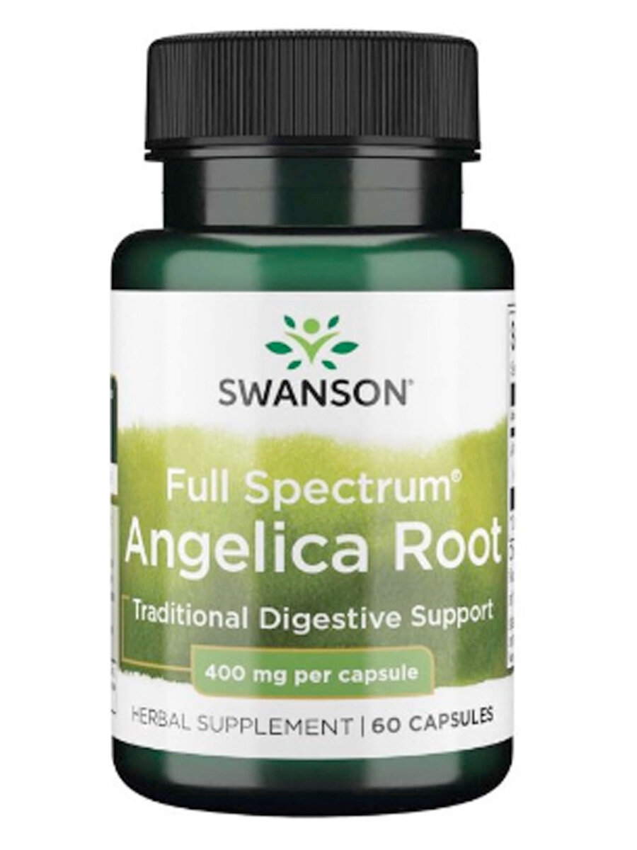 SWANSON Angelica Root 400 мг 60 капсул (срок 04.25)