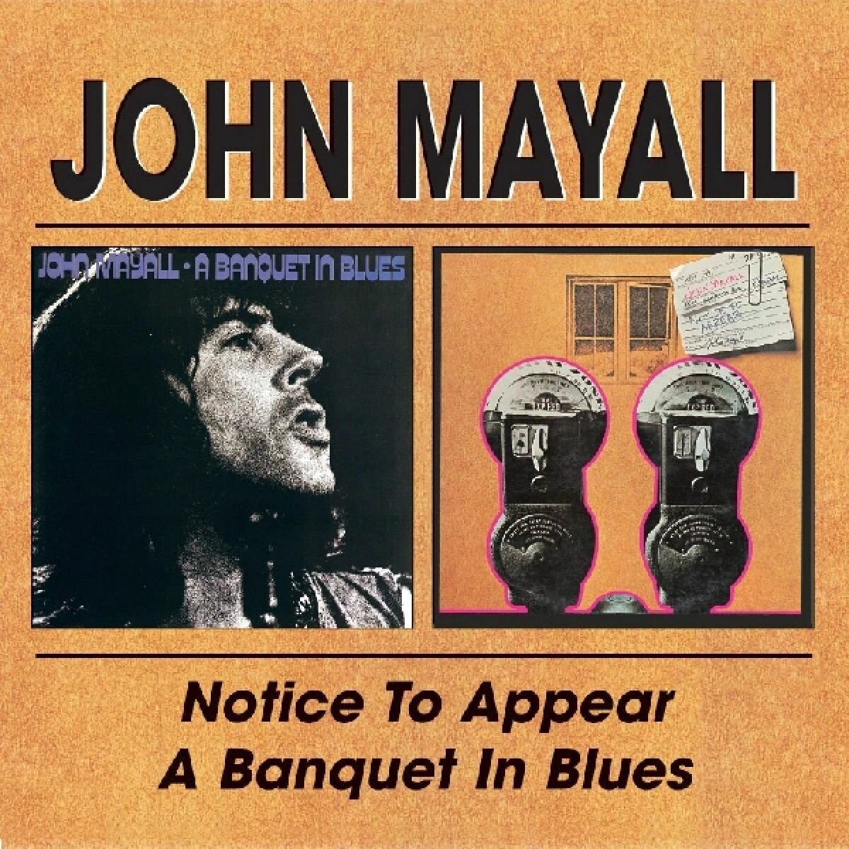 CD диск John Mayall - Notice To Appear/ A Banquet In Blues (2CD) 2000, Jewel case