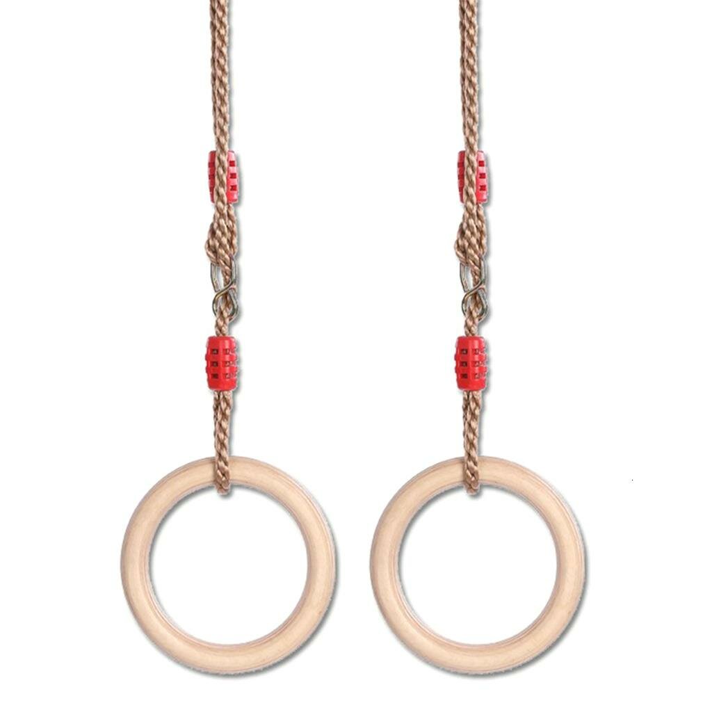 Детские деревянные кольца для качелей