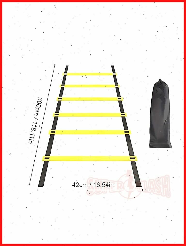 Гибкая лестница футбольная физическая тренировка веревочная лестница