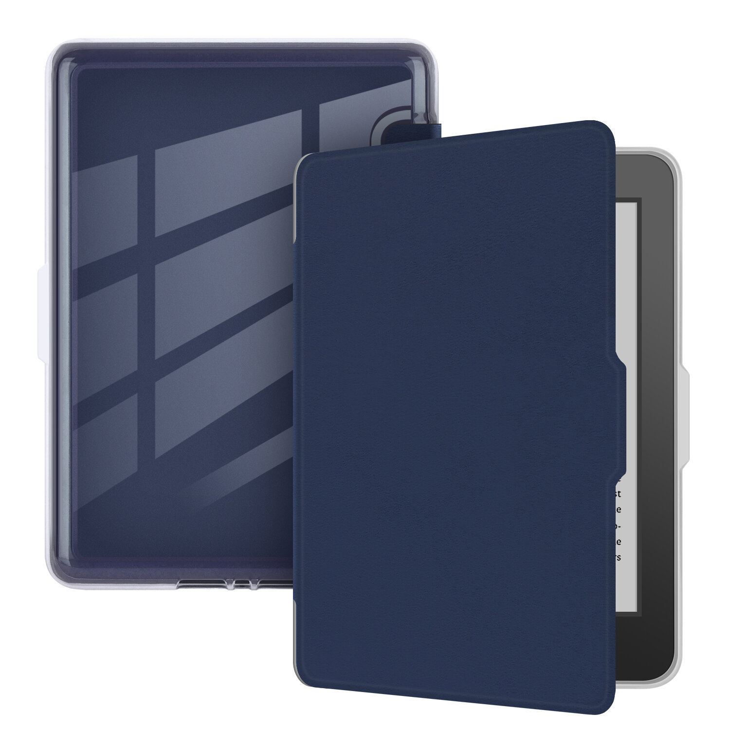 Обложка ReaderONE Glass для электронной книги Amazon Kindle PaperWhite 12 gen 2024 (7 дюймов), Dark Blue