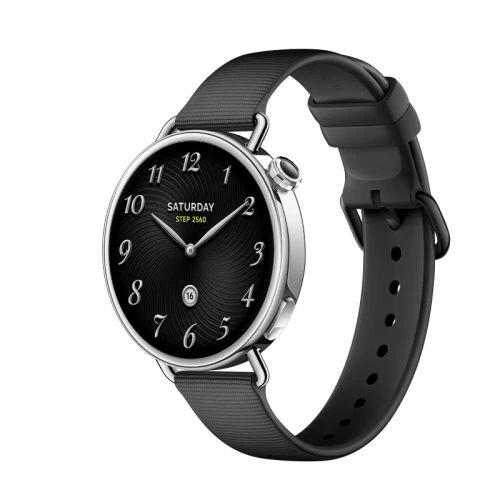 Смарт-часы Xiaomi Watch S4 41mm Black Fluororubber (BHR07VRGL), черный
