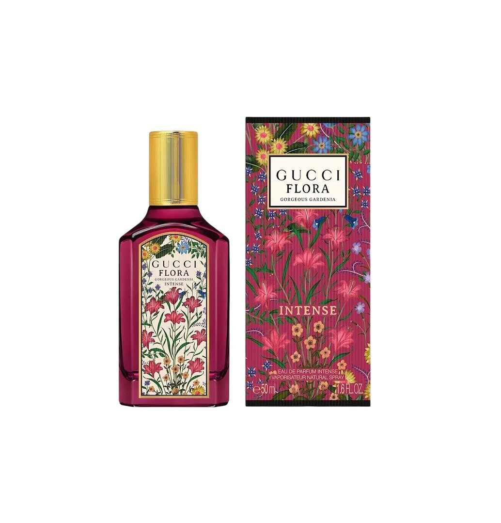Gucci Flora Gorgeous Gardenia Intense 50 мл парфюмерная вода женская, цветочные, древесные, мускусные