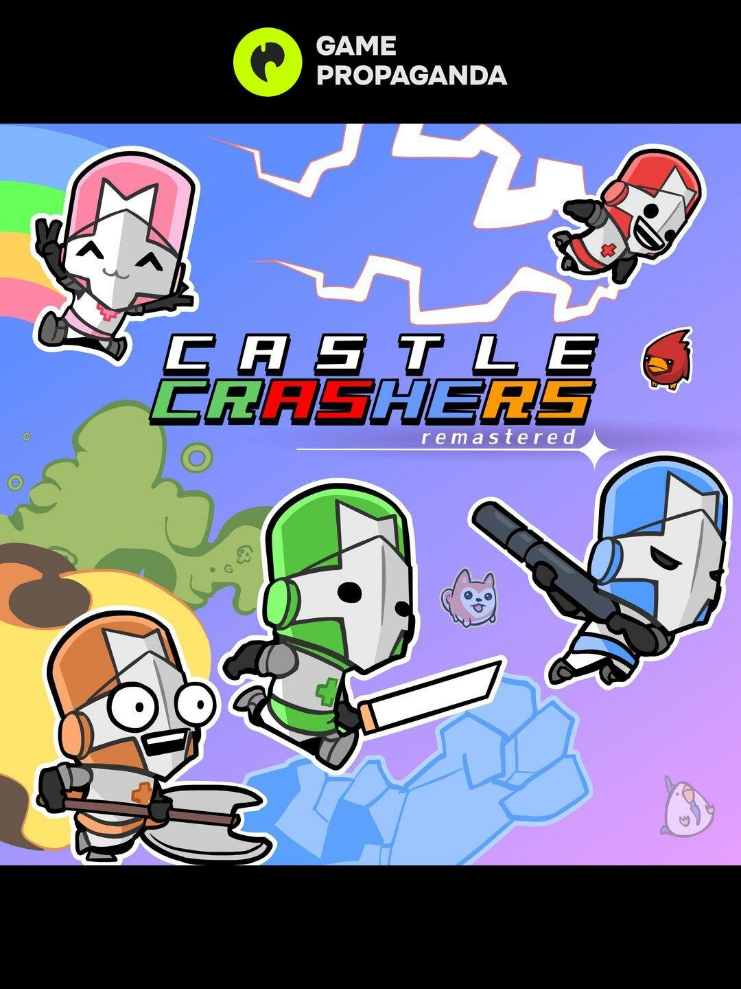 Игра Castle Crashers Remastered PS4 + 20 TRY на баланс PSN. Турция. Цифровая версия