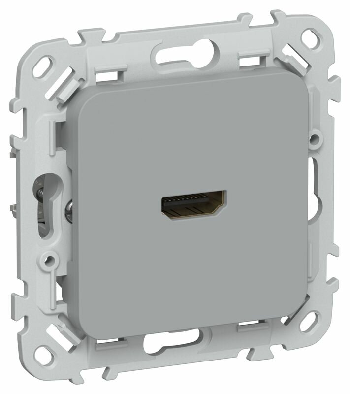 Розетка HDMI СП FLITE ршдма-флс механизм сер. IEK FI-H10-K03