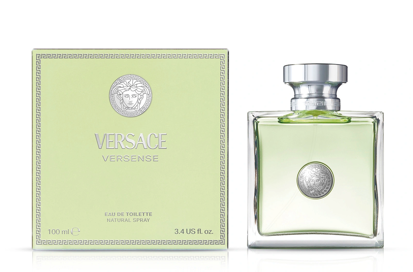 Женский парфюм Версаче Версенс 100 мл - Versace Versense Eau De Toilette зеленая линия