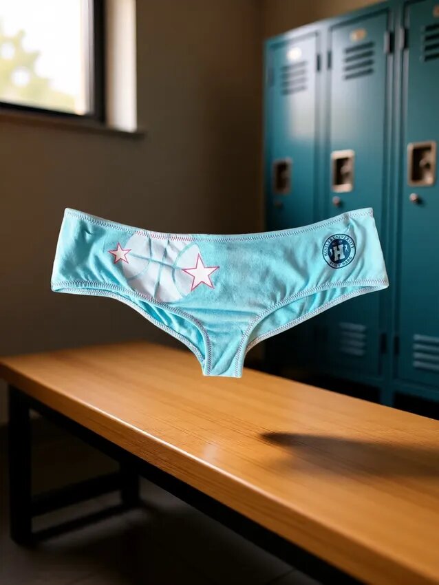 Женские трусики-стринги с принтом" Hustler University" от Hustler Lingerie, L