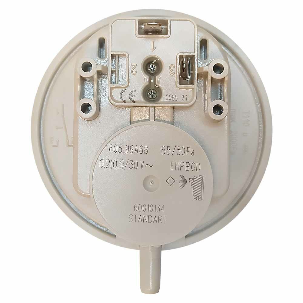 Реле давления воздуха, маностат, пневмореле, прессостат, 65/50 Pa, Huba Control 60010134 на PROTHERM Lynx, 0020118742